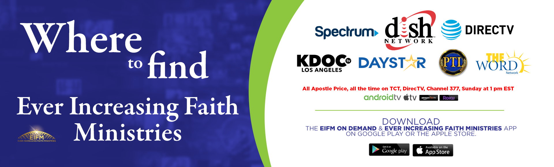 Ever Increasing Faith Ministries | Home of the Faithdome