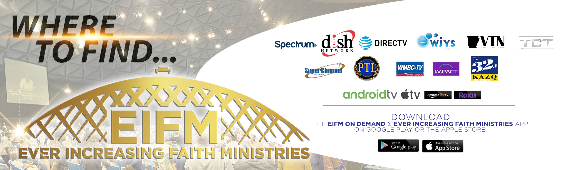 Watch EIF | Ever Increasing Faith Ministries